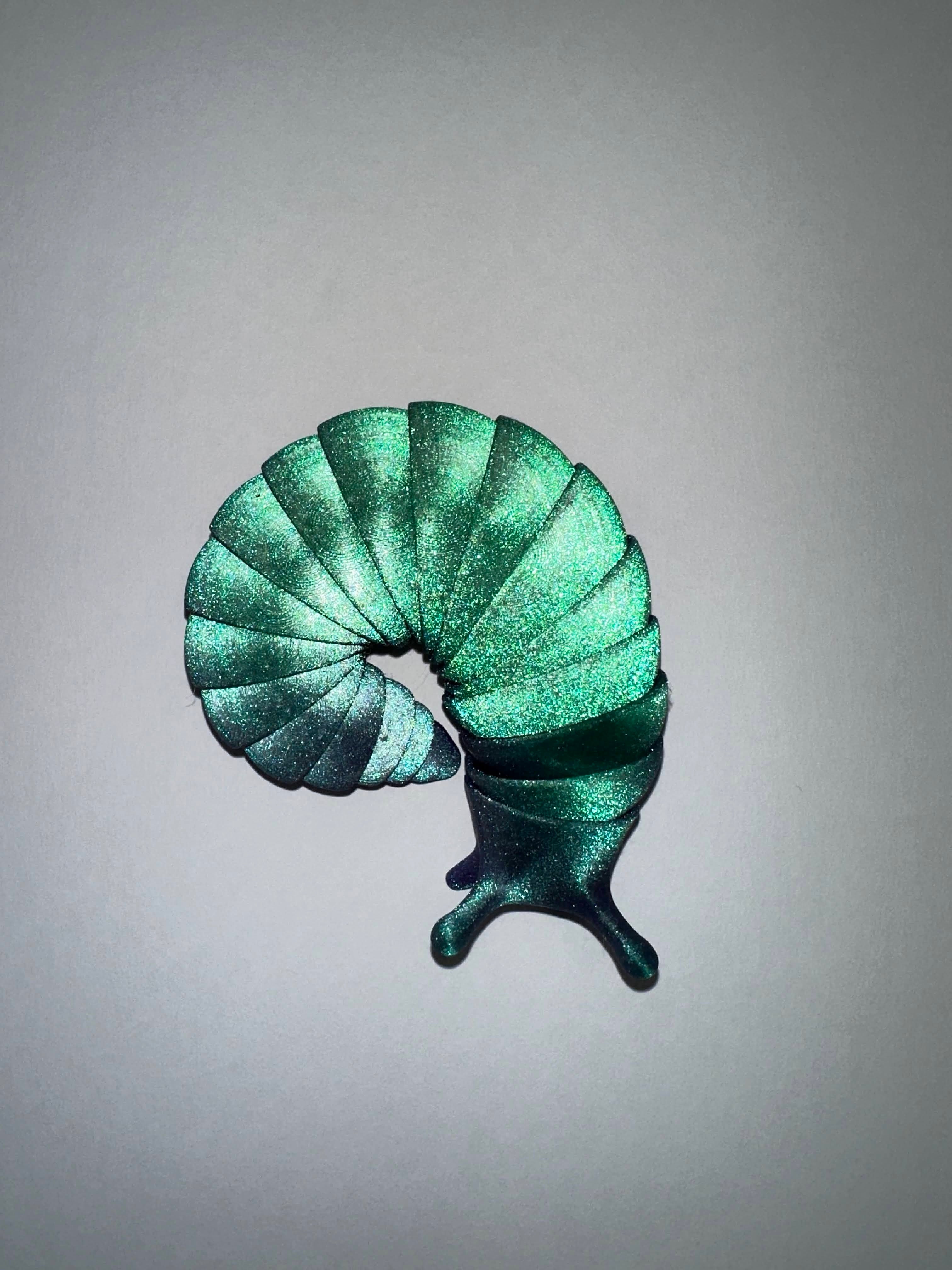 3D Printed Articulated Slug Fidget Toy – SET Works